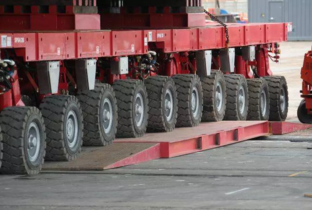 Linkspan Bridge System | Mammoet equipment