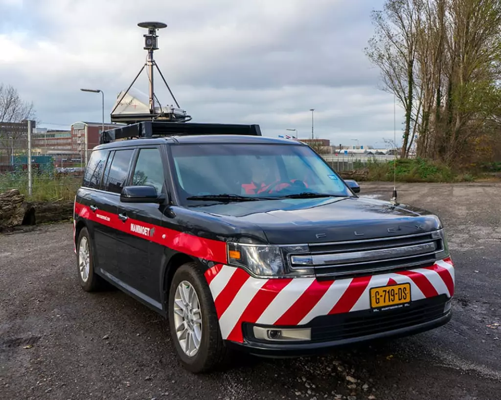 LIDAR road survey tool | Mammoet equipment