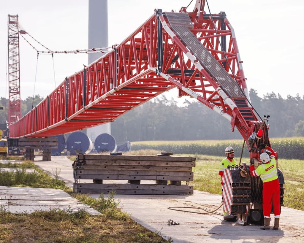 Onshore wind sector view | Mammoet resources